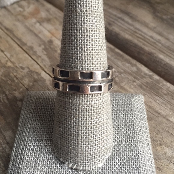 Vintage | Jewelry | Vintage Sterling Silver Dash Band | Poshmark